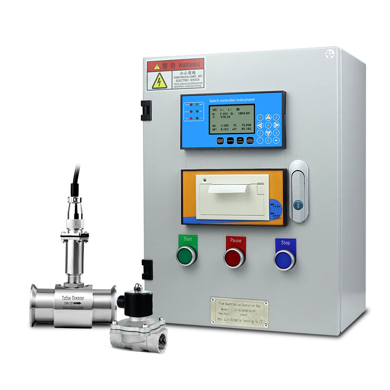 Flow Meters: Nine-Key Batch Controller System